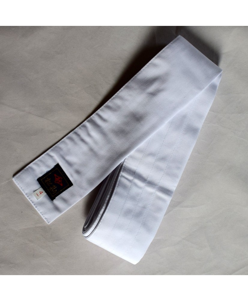High-end Aikido / Iaido obi (belt) in tetron fabric made in Japan.