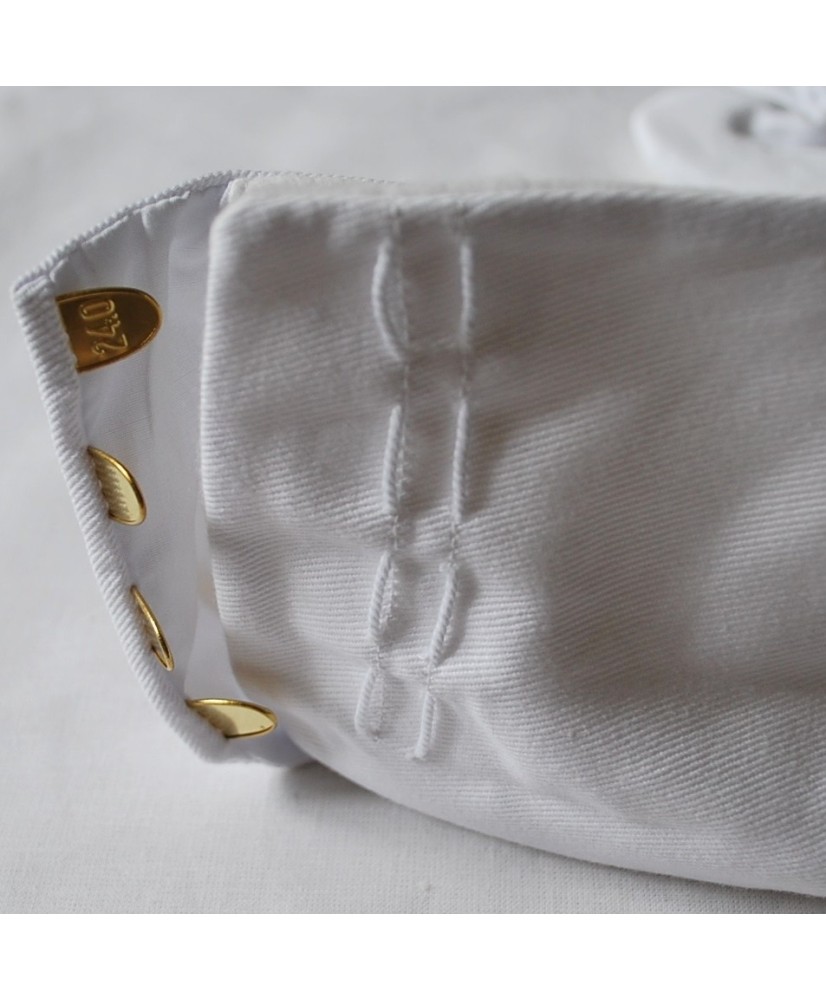 Gakuya Budo Tabi white for kyudo / Iaido, traditional Japanese socks.