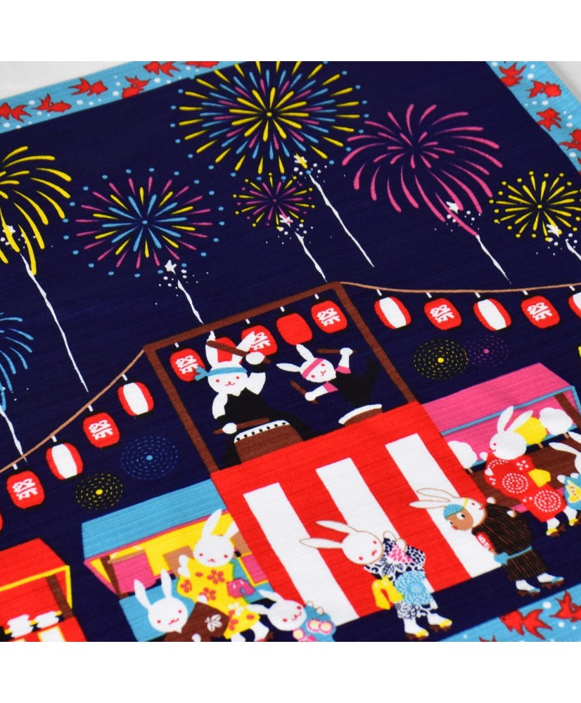 Small furoshiki-NATSU MATSURI (summer festival)