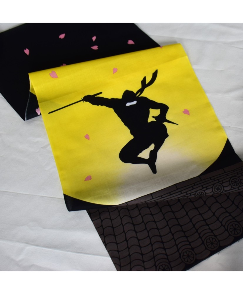 Ténugui serviette traditionelle japonaisNINJA