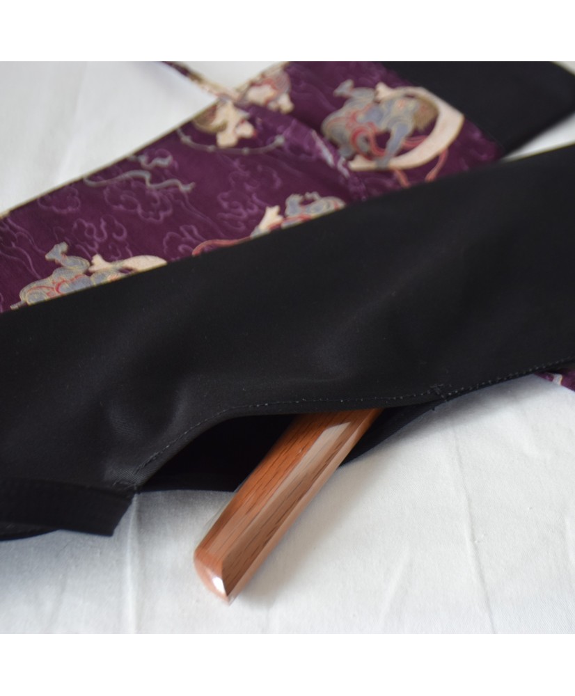 bokken shinai bag japanese with kimono fabric FUJIN RAIJIN