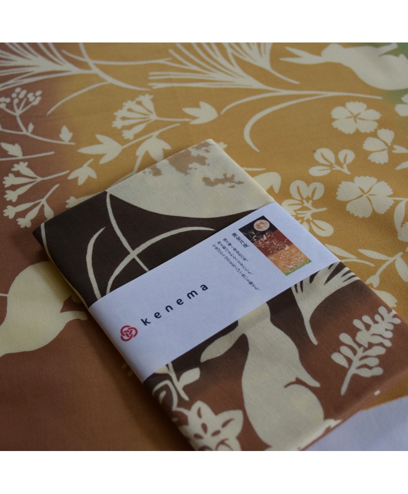Tenugui traditional Japanese towel OUGON TSUKIYO