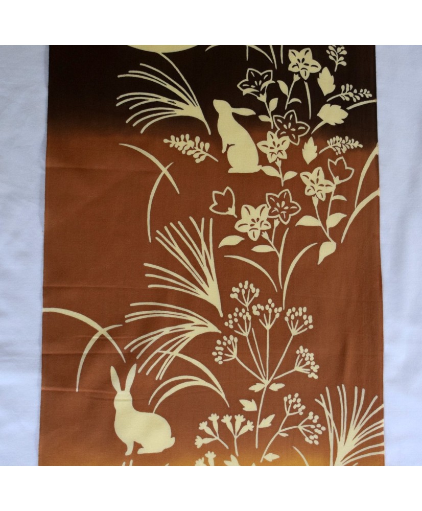 Tenugui traditional Japanese towel OUGON TSUKIYO