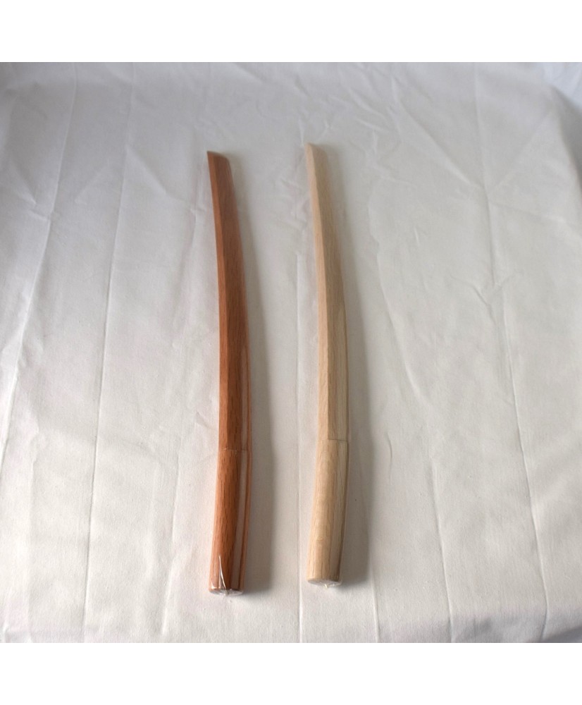 Shoto - short wooden sword - white / red oak. Equipment for Aikido.