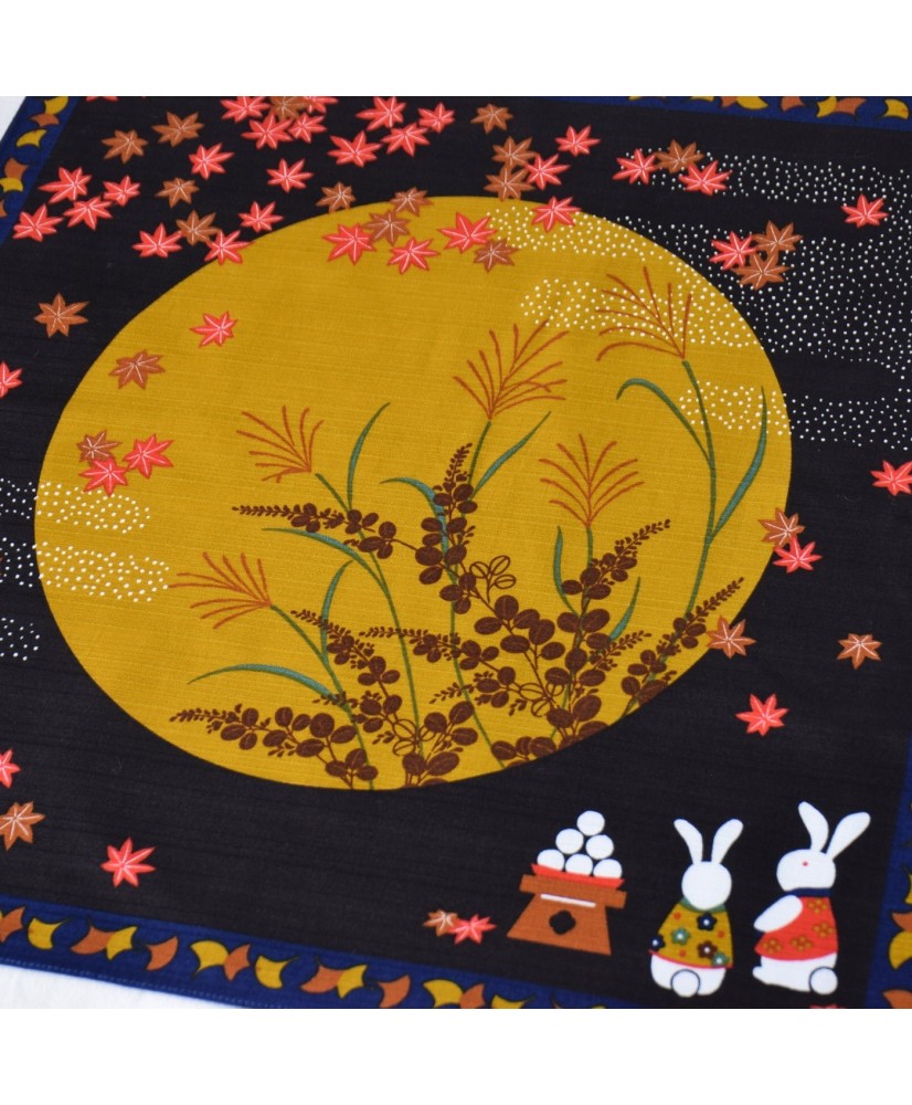 Small furoshiki BENTO-JUGOYA(the full moon)