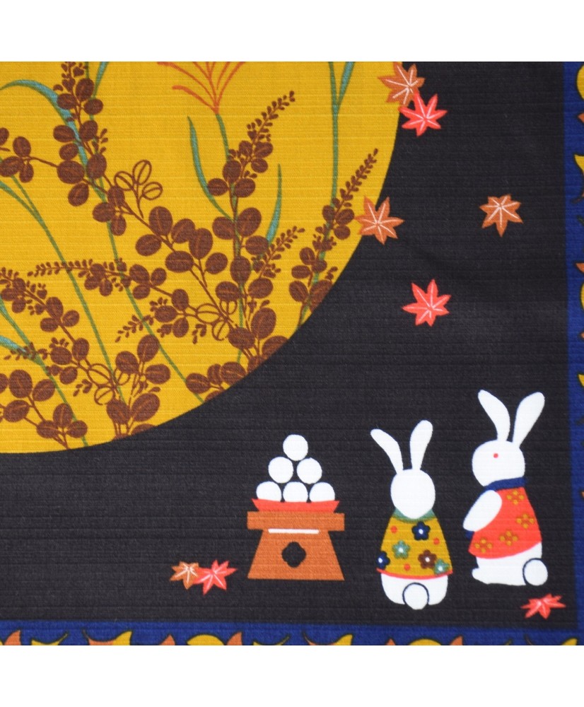 Petit furoshiki BENTO-JUGOYA(la plein lune)