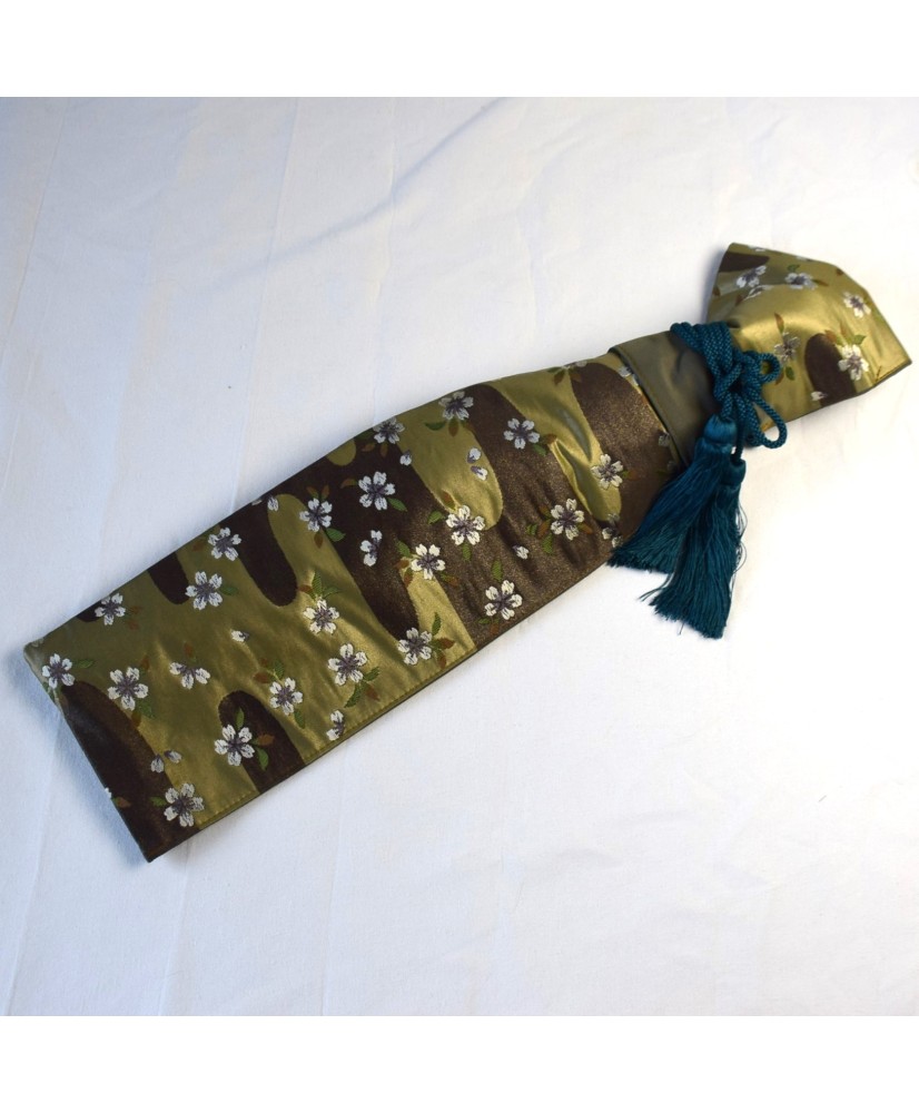 WAKIZASHI traditional Japanese Bag SAKURA silk