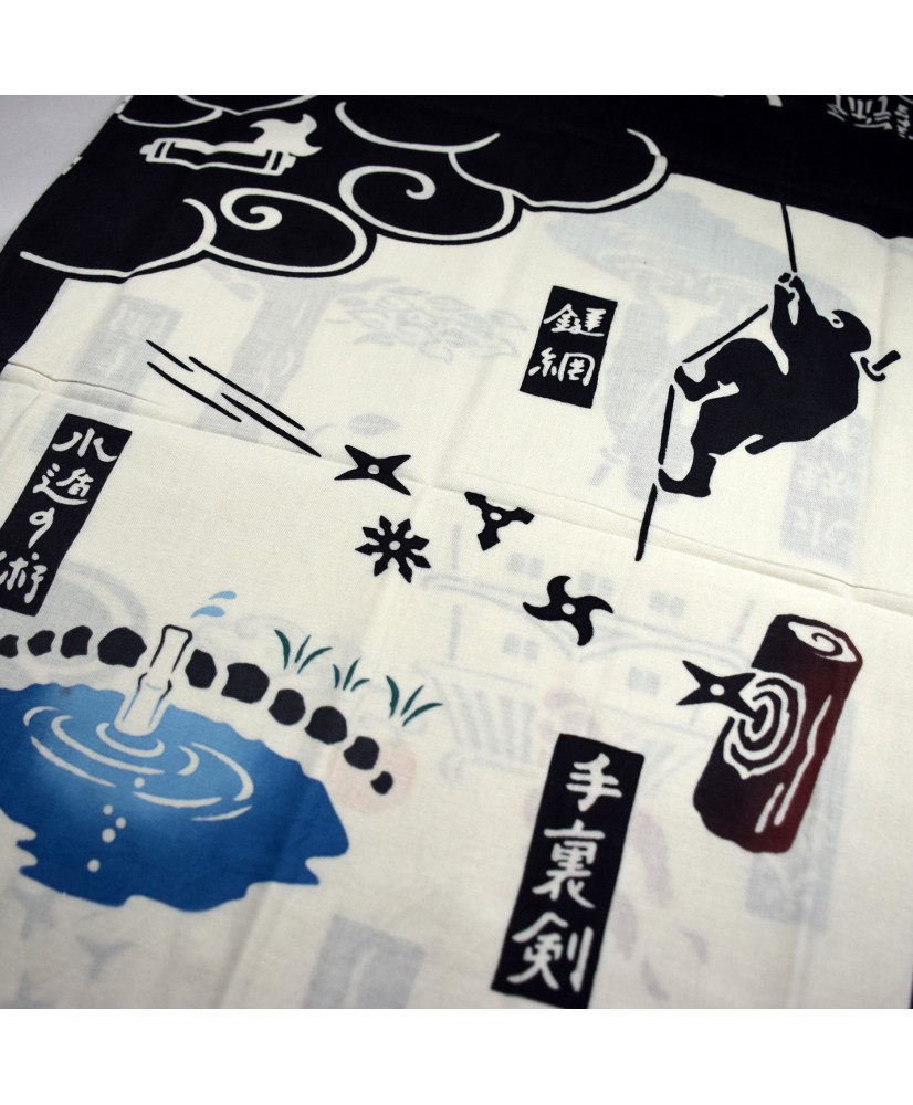 Japanese traditional towel tenugui NINJA