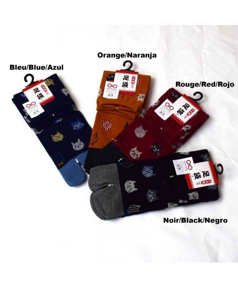japanese tabi socks neko