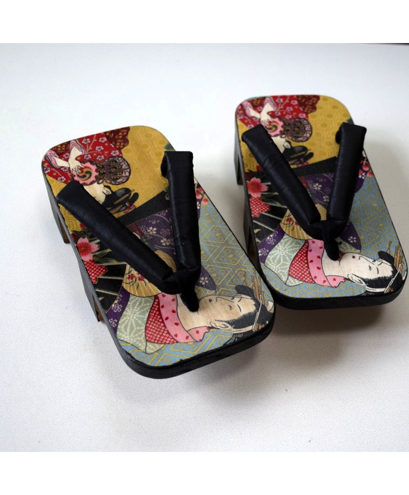 GETA NUNO BARI - Le motif UKIYOE