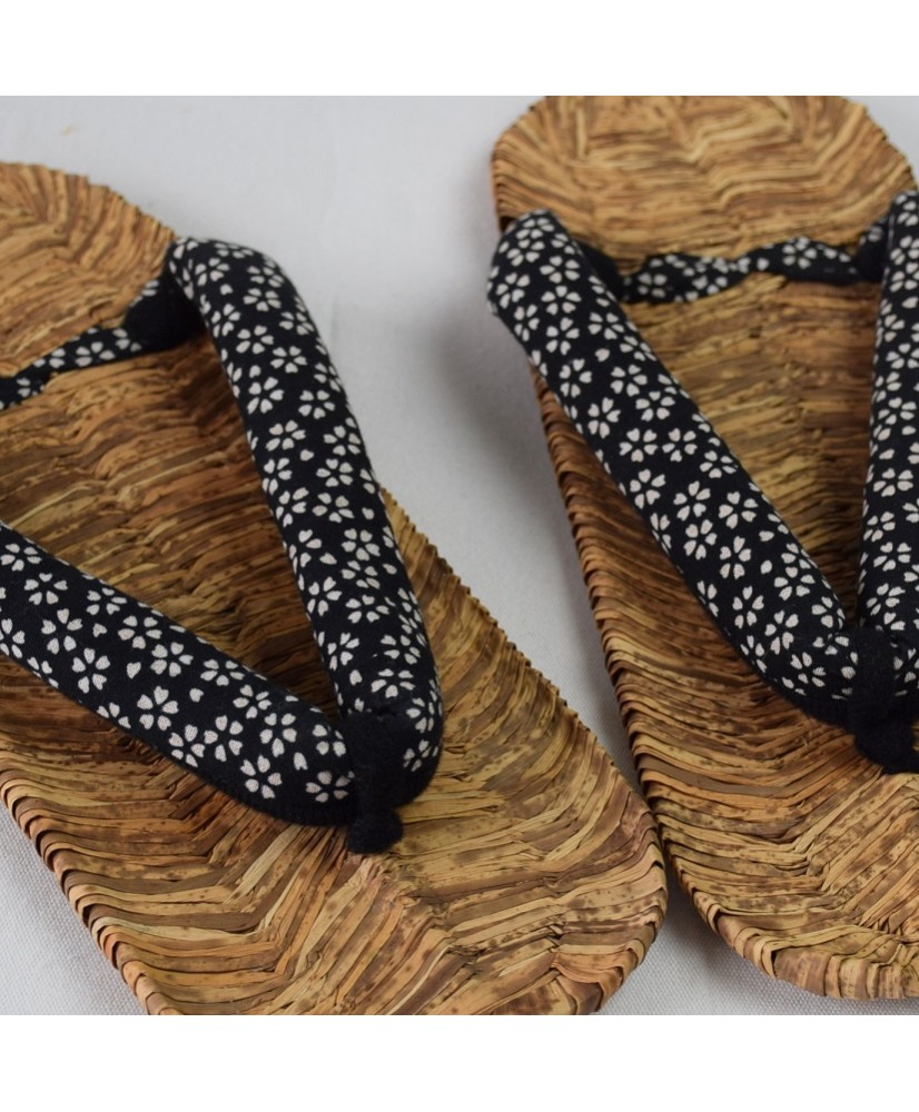 Takegawa zori japanese flip-flop sandals in bamboo. In our online shop