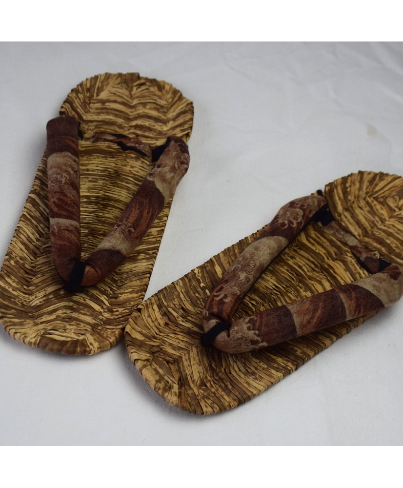 Takegawa zori japanese flip-flop sandals in bamboo. In our online shop