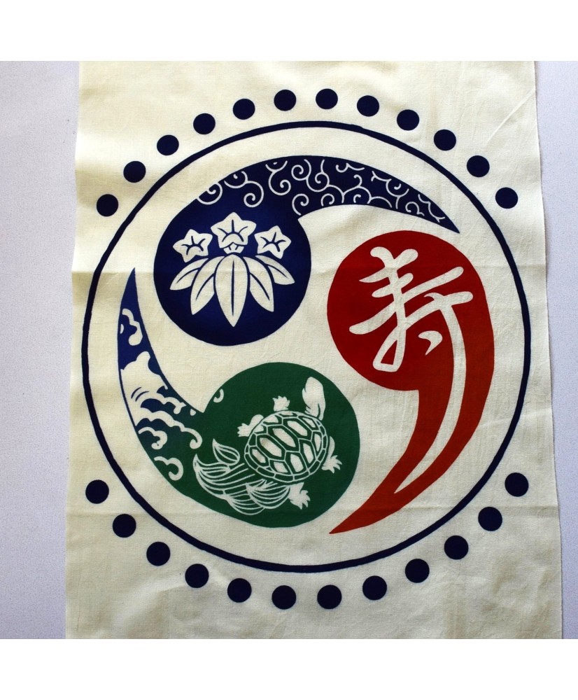 Tenugui serviette japonais KOTOBUKI DAIKO