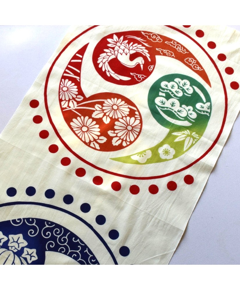 Tenugui serviette japonais KOTOBUKI DAIKO