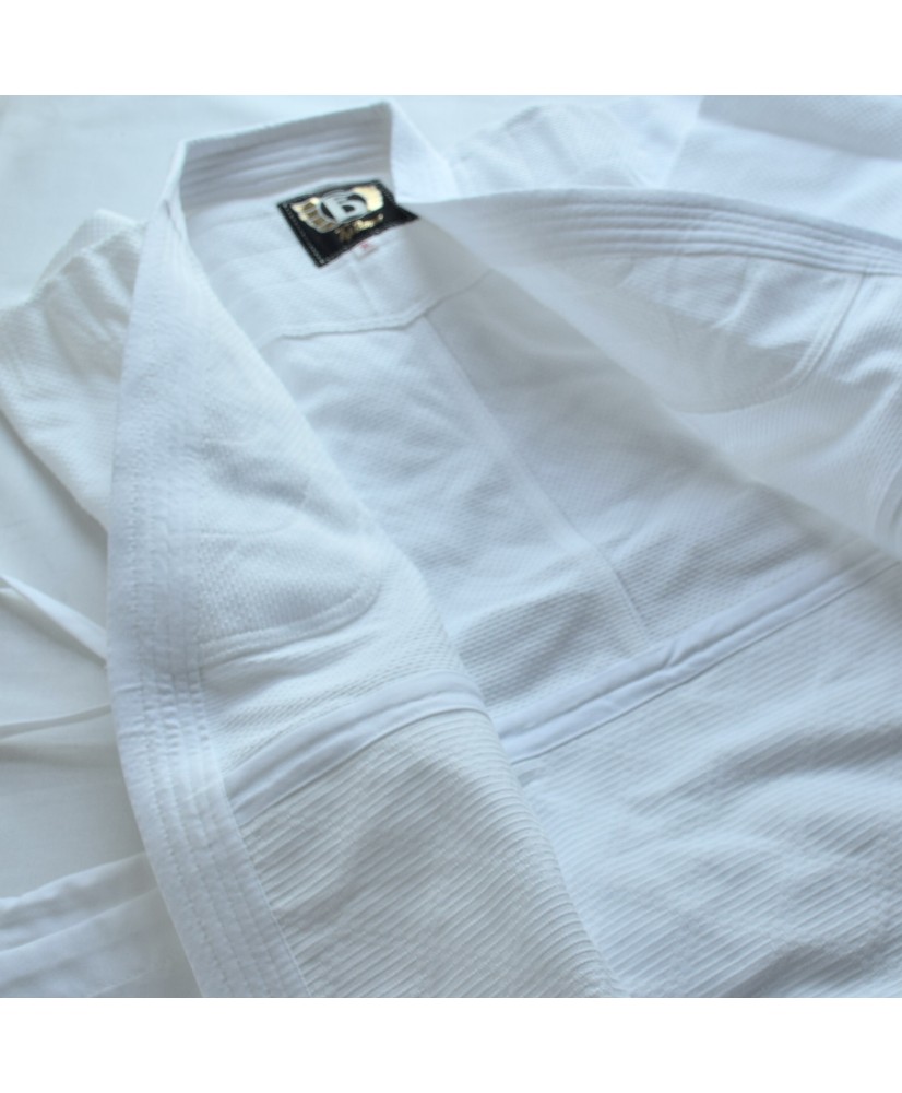 aikido jacket cotton japan aikikai kendo keiko gi white wazarashi