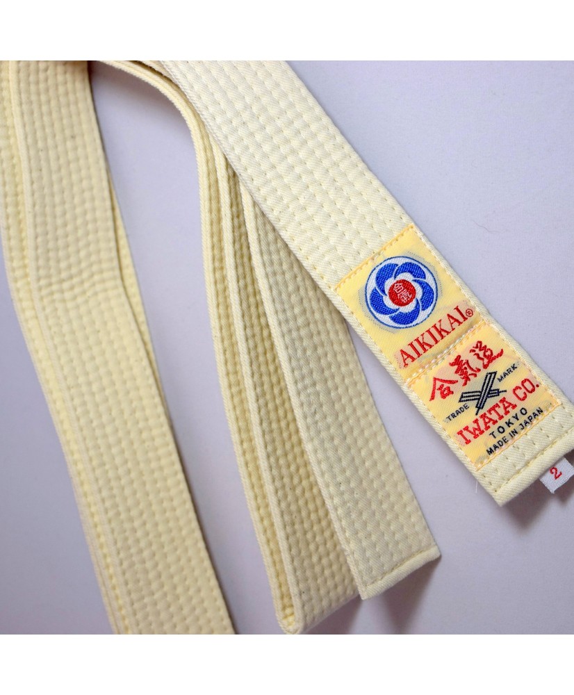 Obi - wide belt – for aikido and iaido made of synthetic material ...