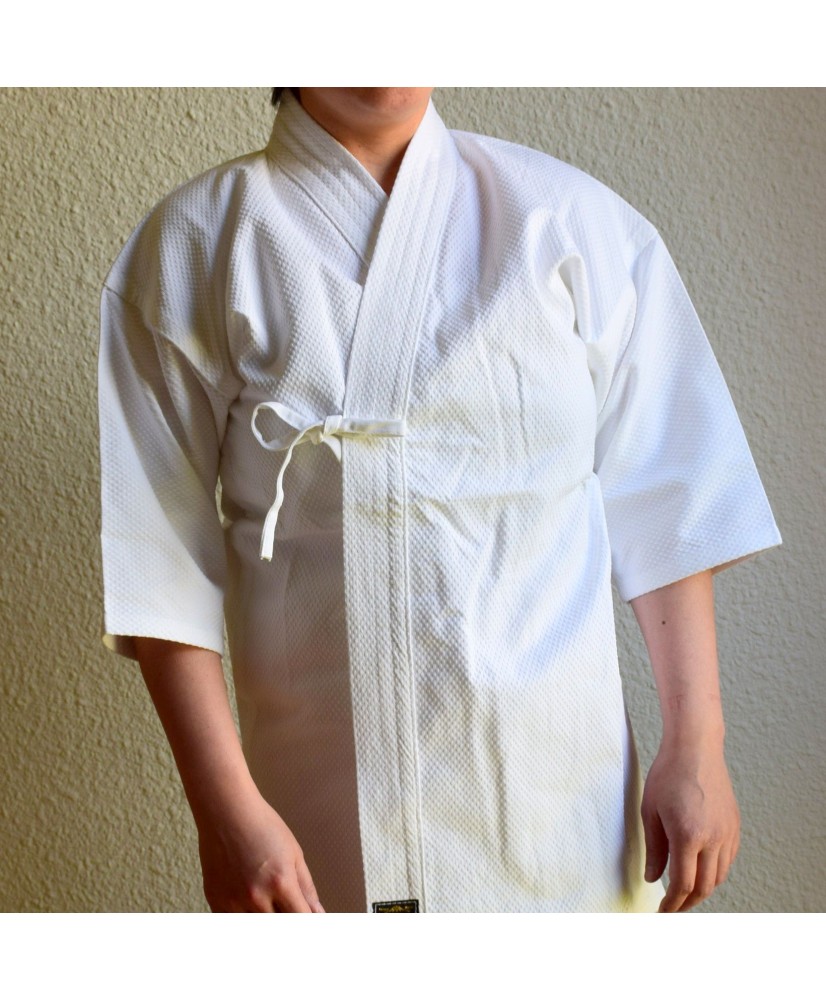 White keikogi jacket for Iaido, aikido, kendo training-Sinonome japan